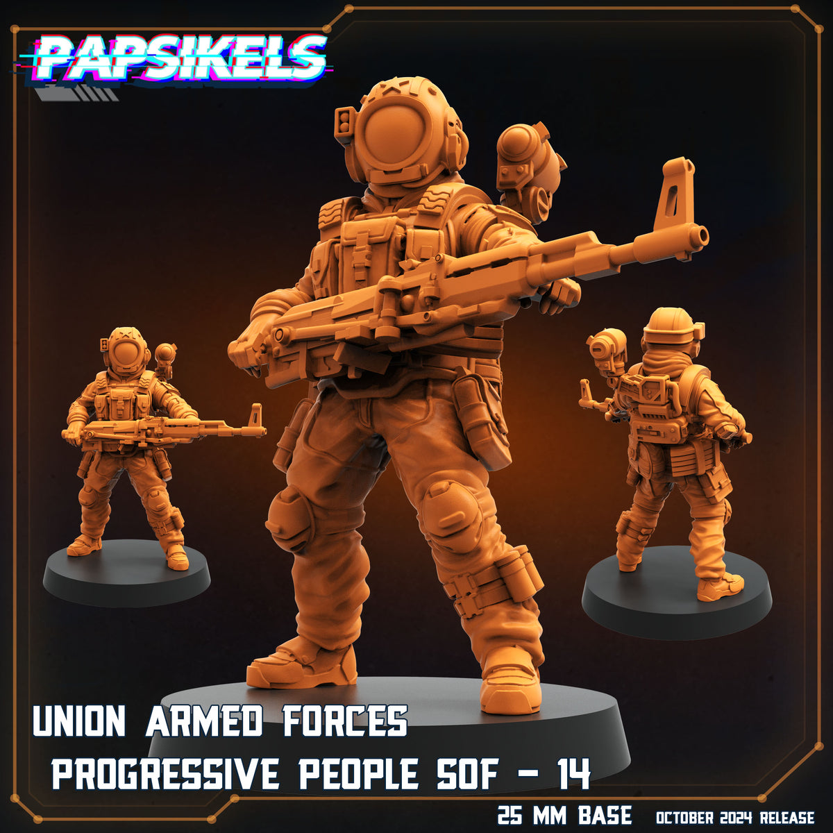 pap-2410s29 UNION ARMED FORCES PROGRESSIVE PEOPLE SOF 14 – サベージランドミニチュア