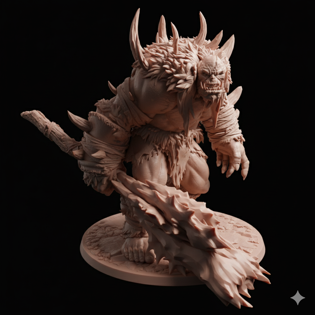 Lop-251003 Blizzard Troll Wait – サベージランドミニチュア