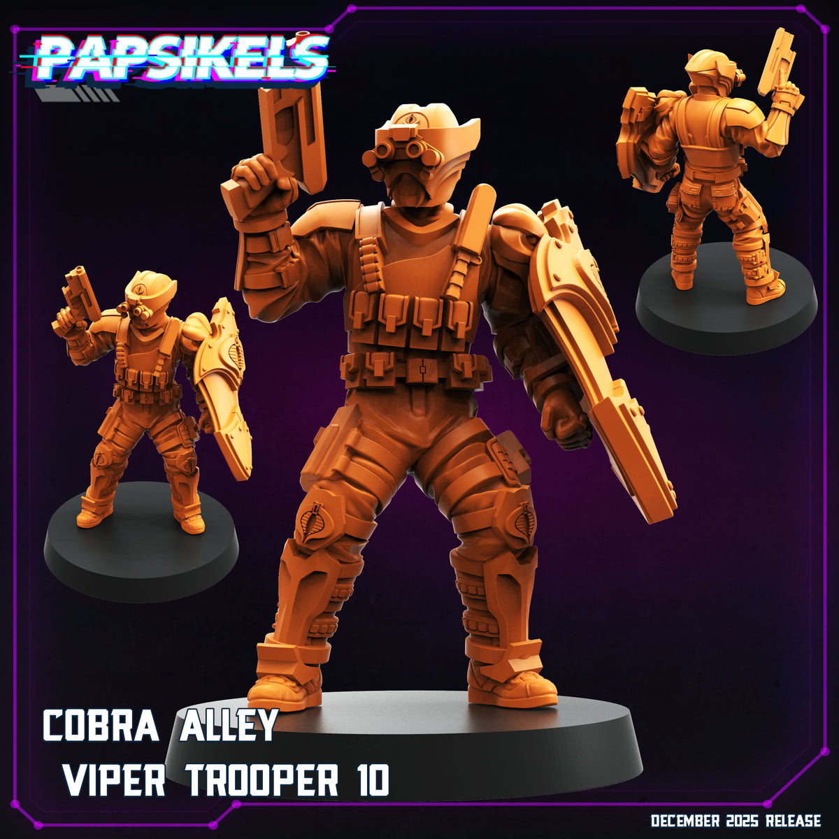pap-2512c17 COBRA ALLEY VIPER TROOPER 10 – サベージランドミニチュア