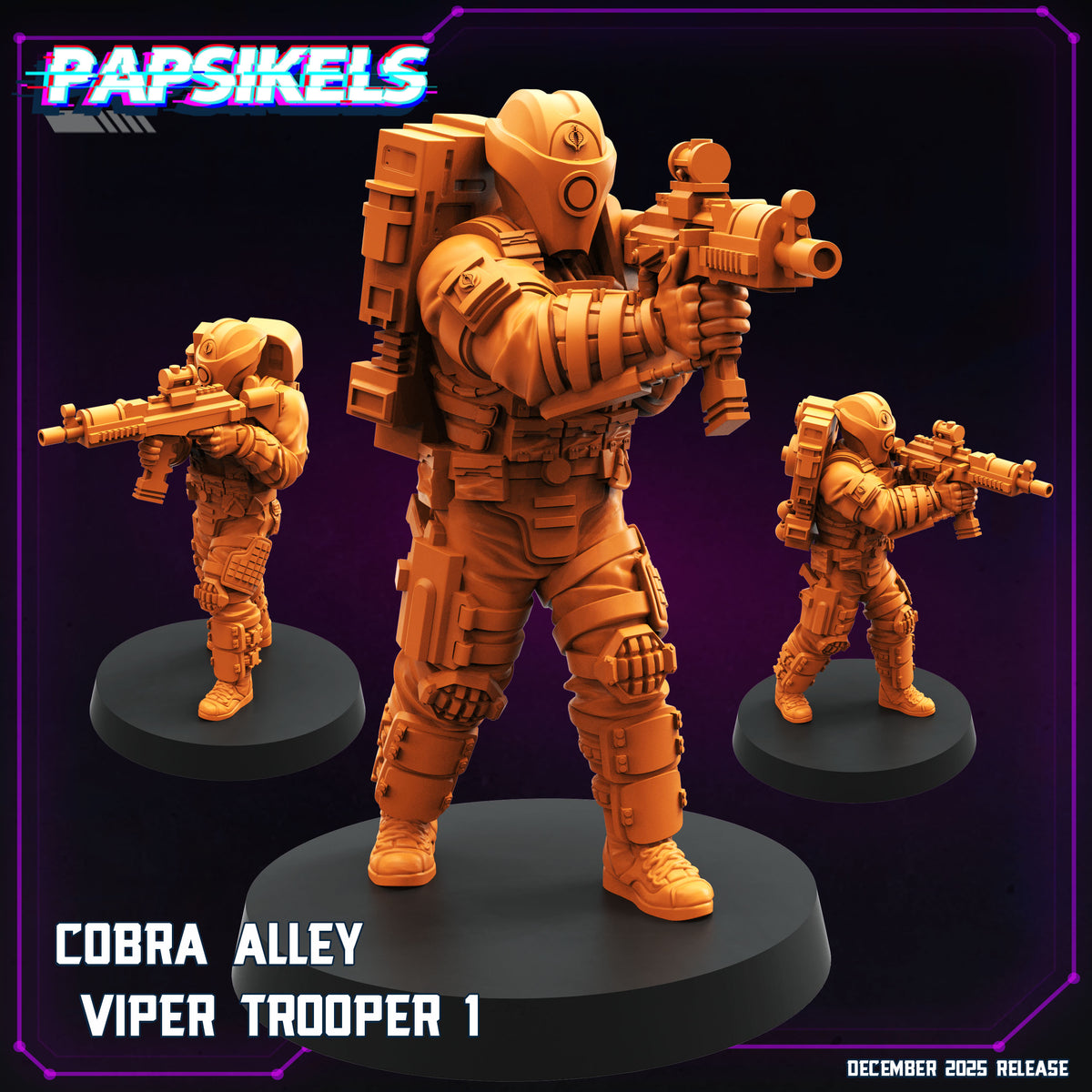 pap-2512c08 COBRA ALLEY VIPER TROOPER 1 – サベージランドミニチュア