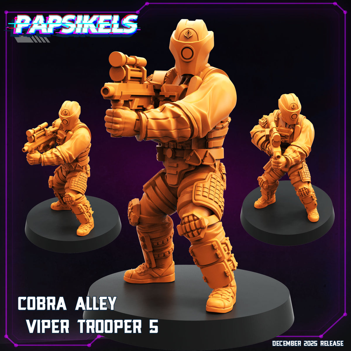 pap-2512c12 COBRA ALLEY VIPER TROOPER 5 – サベージランドミニチュア