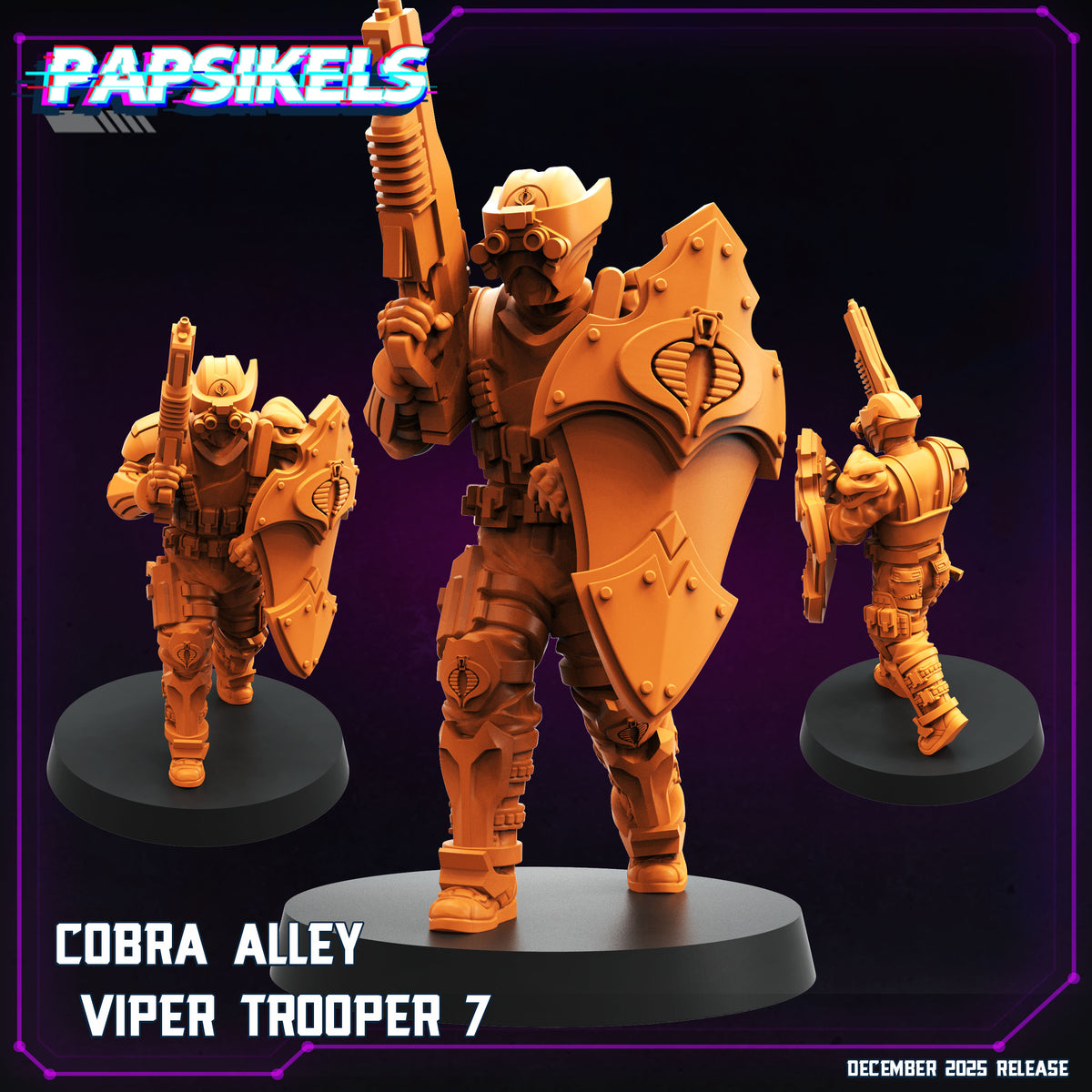 pap-2512c14 COBRA ALLEY VIPER TROOPER 7 – サベージランドミニチュア