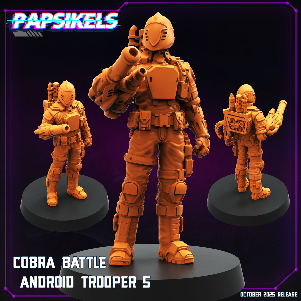 pap-2510c10 COBRA BATTLE ANDROID TROOPER 5 – サベージランドミニチュア