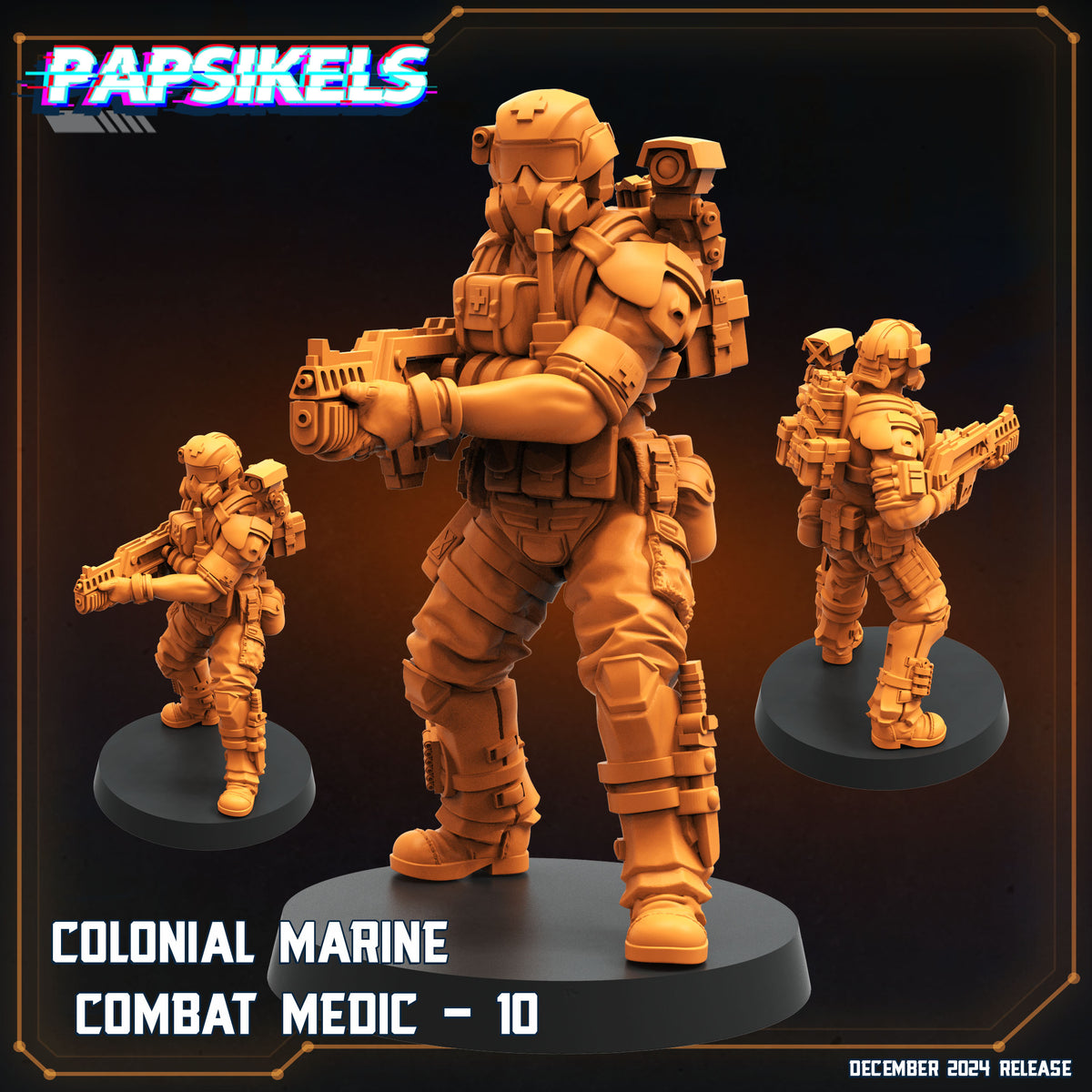 pap-2412s10 COLONIAL MARINE COMBAT MEDIC 10 – サベージランドミニチュア