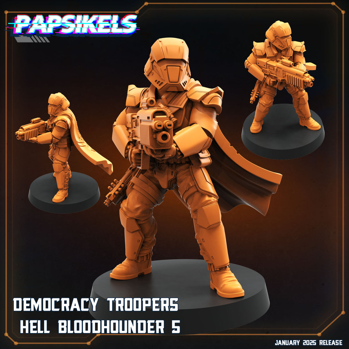 pap-2501s10 DEMOCRACY TROOPER HELL BLOODHOUNDER 5 – サベージランドミニチュア