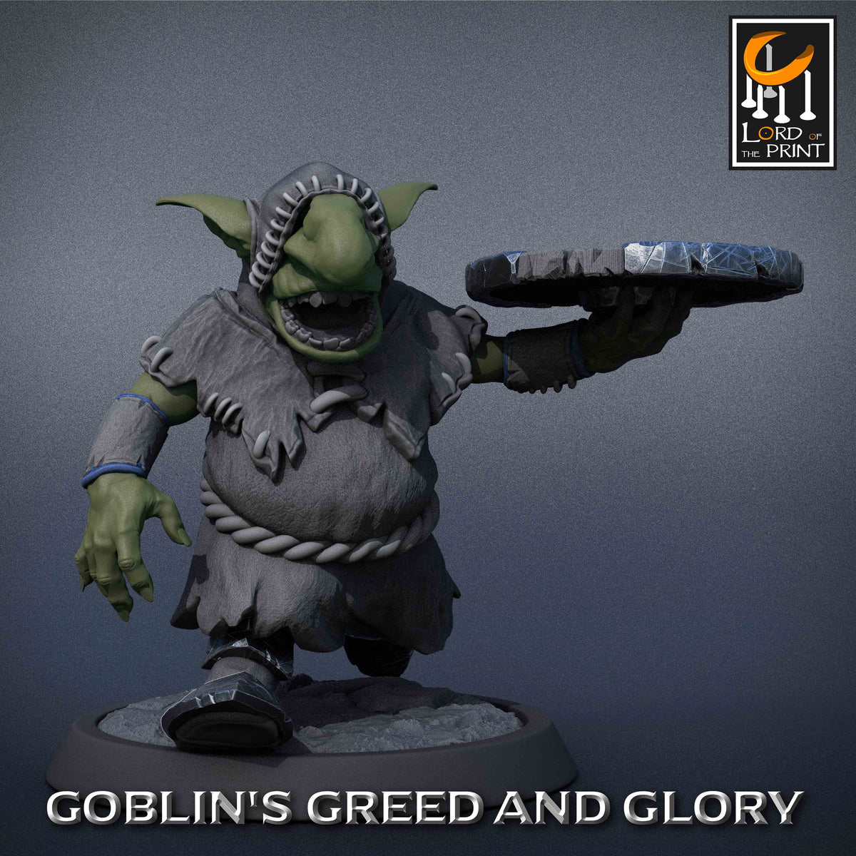 Lop-230525 Goblin Monk A Server – サベージランドミニチュア