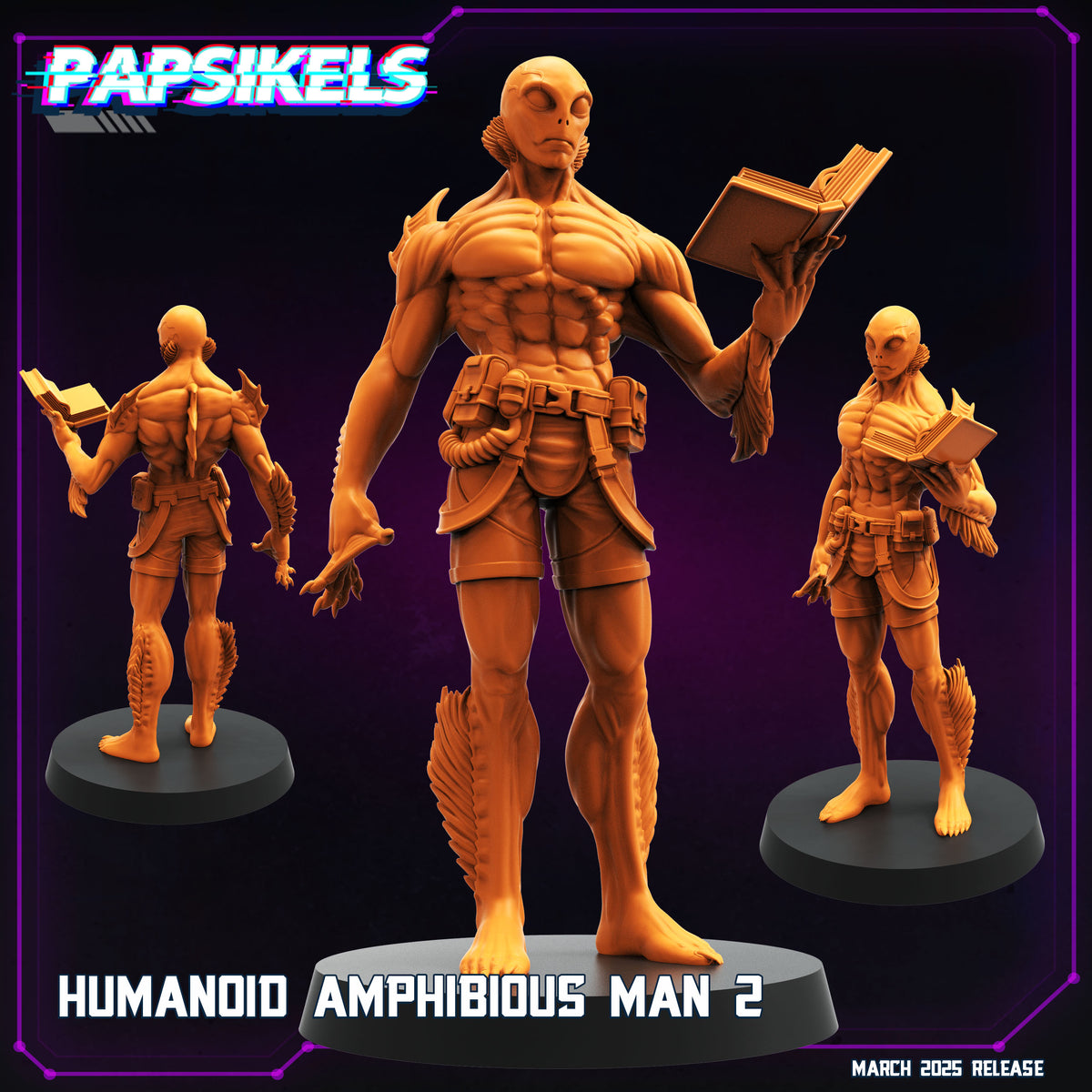pap-2503c05 HUMANOID AMPHIBIOUS MAN 2 – サベージランドミニチュア
