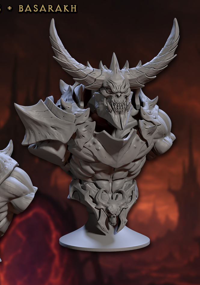 ag-2507B05 Infernal Ravager II (Bust) – サベージランドミニチュア