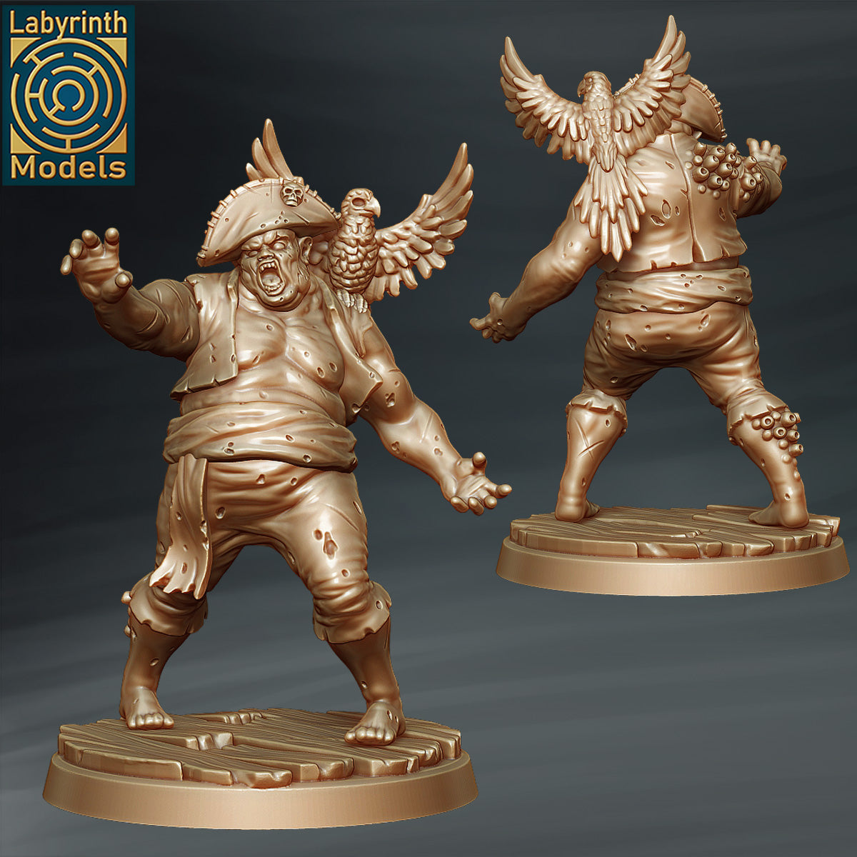 Laby-250206 Sea Zombie 1 – サベージランドミニチュア