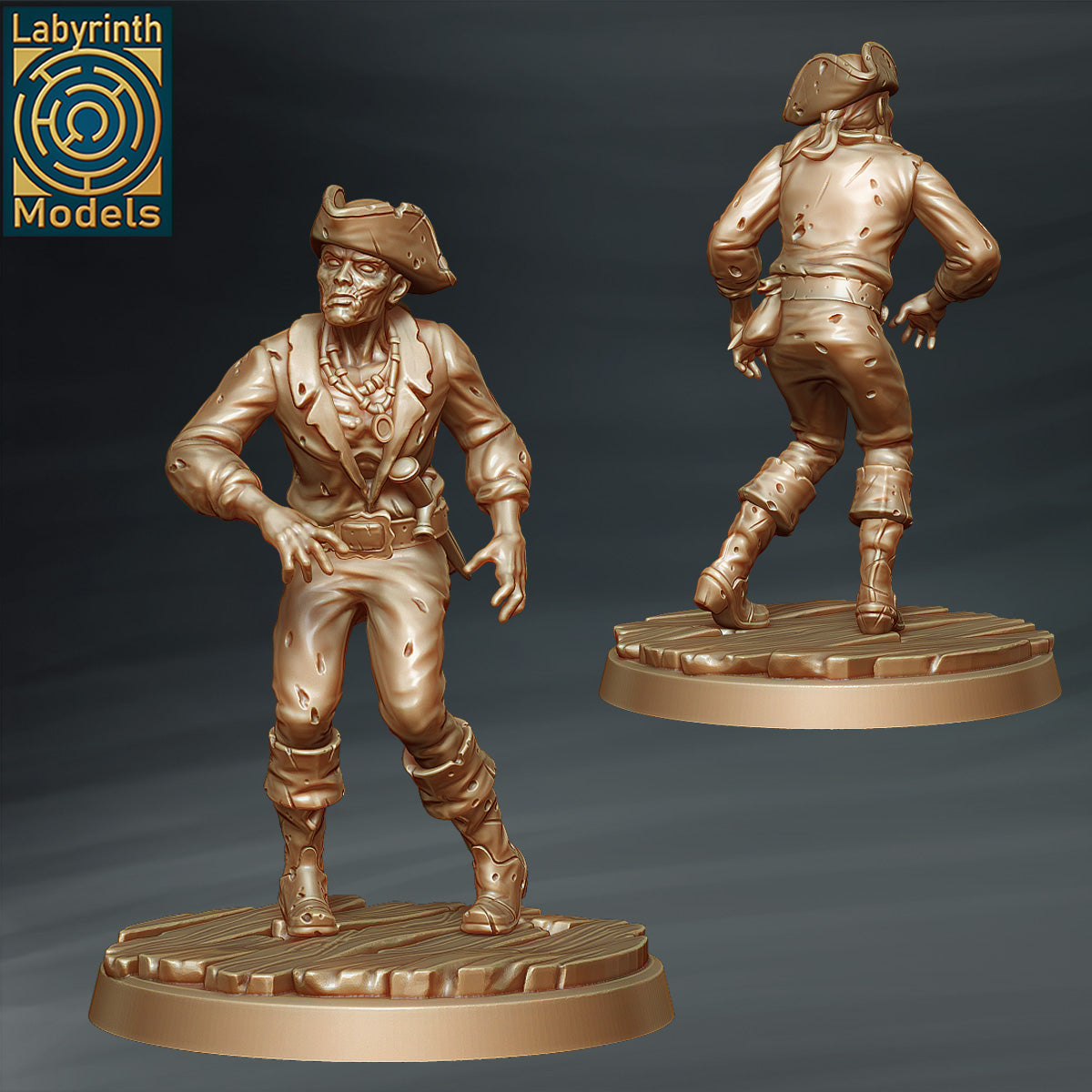 Laby-250207 Sea Zombie 2 – サベージランドミニチュア