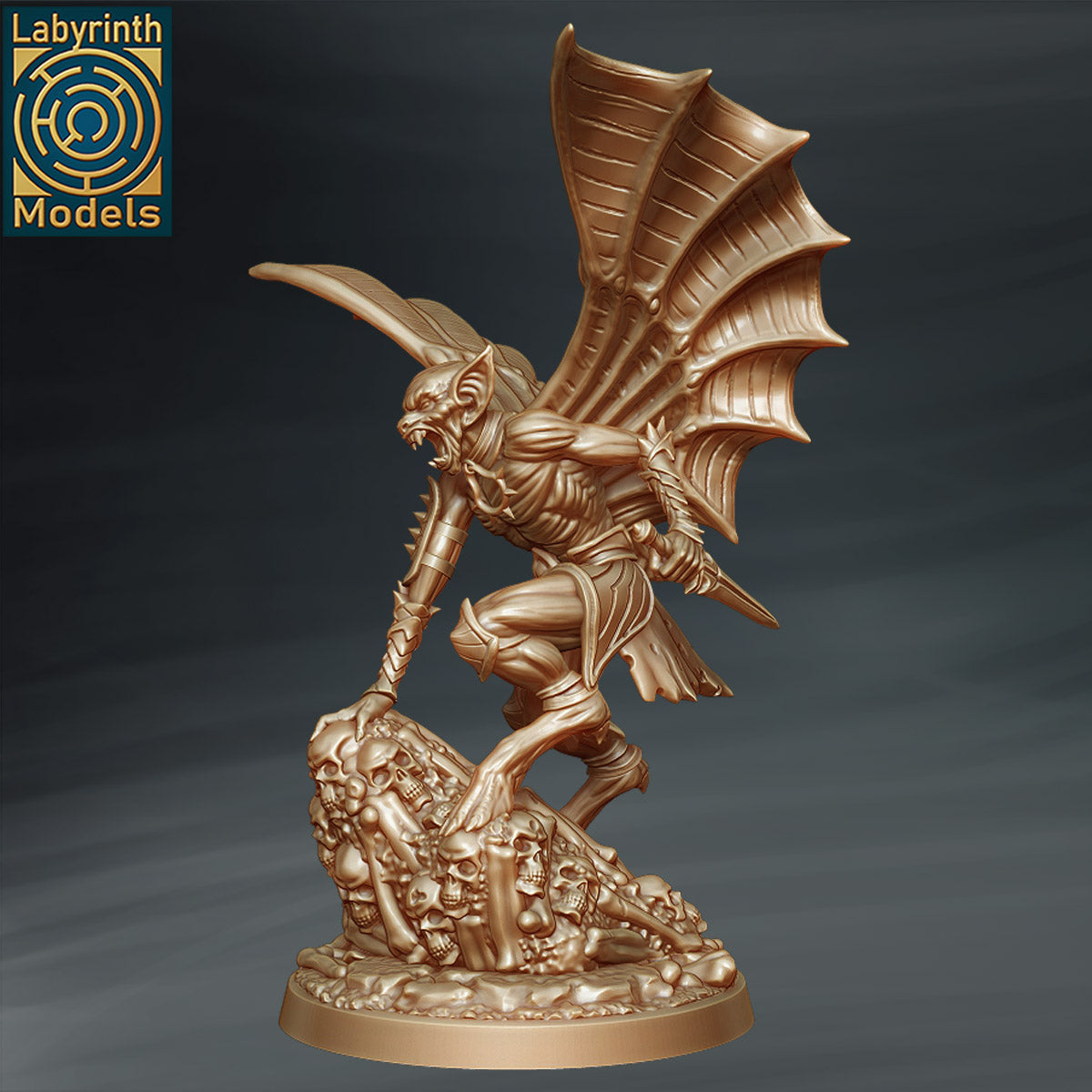 Laby-231219 Winged Ghoul 3 – サベージランドミニチュア