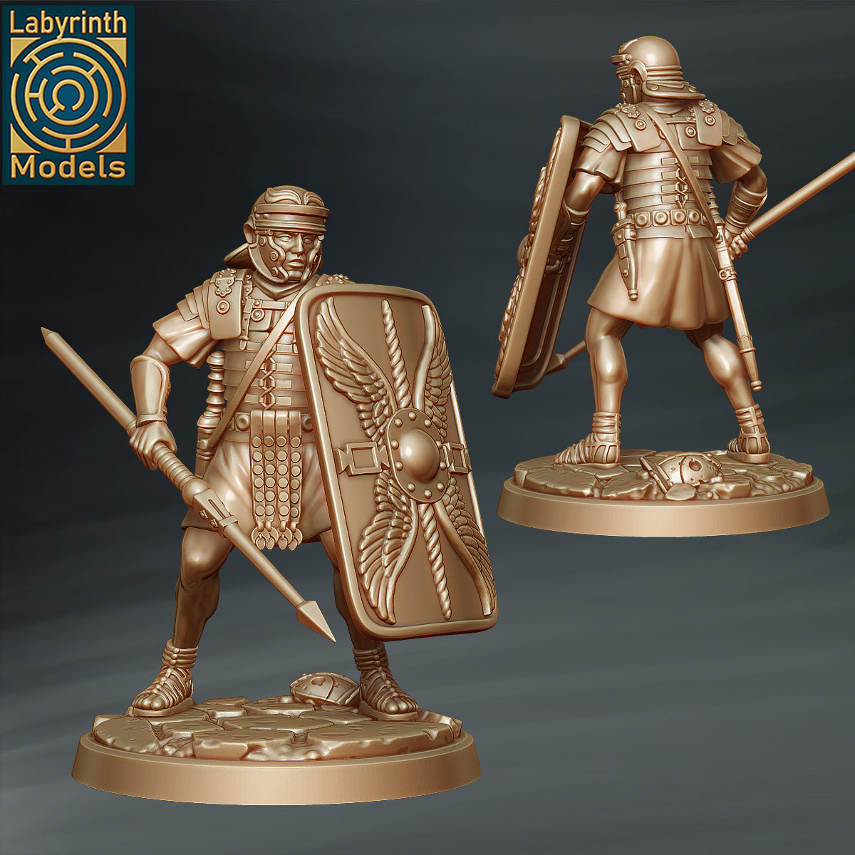 Laby-240512 Legionaries with Pilum 3 – サベージランドミニチュア