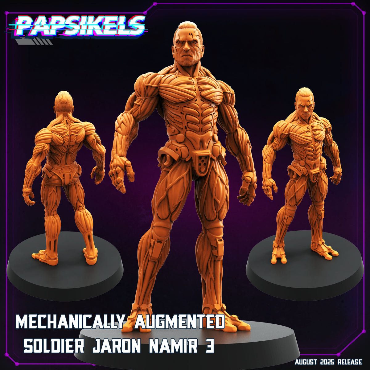 pap-2508c22 MECHANICALLY AUGMENTED SOLDIER JARON NAMIR 3 – サベージランドミニチュア