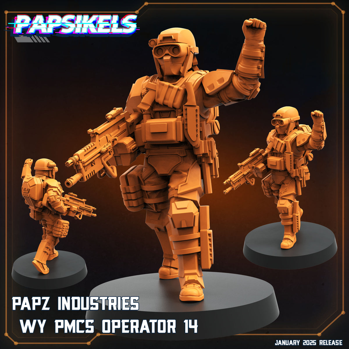pap-2501s26 PAPZ INDUSTRIES WY PMCS OPERATOR 14 – サベージランドミニチュア