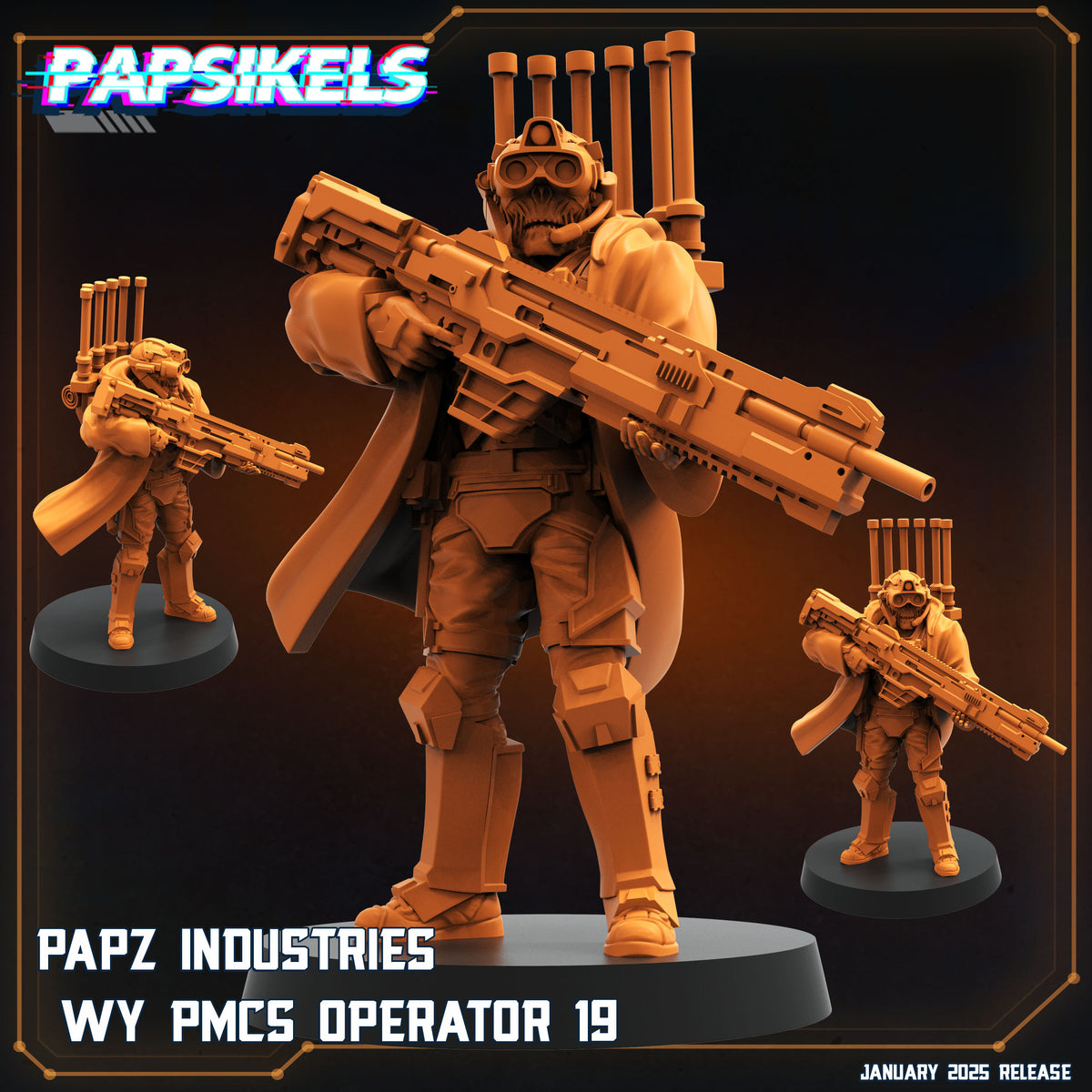 pap-2501s31 PAPZ INDUSTRIES WY PMCS OPERATOR 19 – サベージランドミニチュア