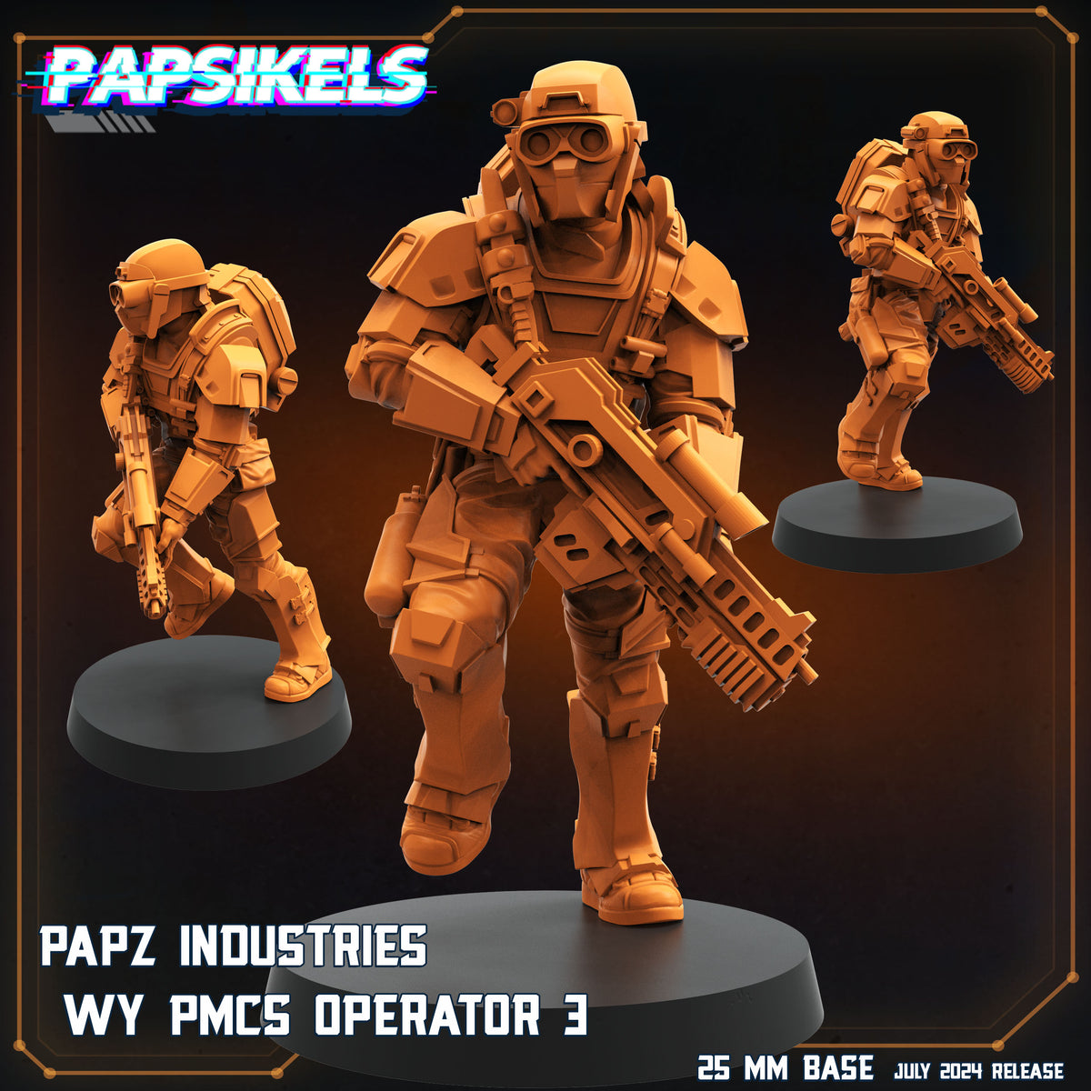 pap-2407s25 PAPZ INDUSTRIES WY PMCS OPERATOR 3 – サベージランドミニチュア