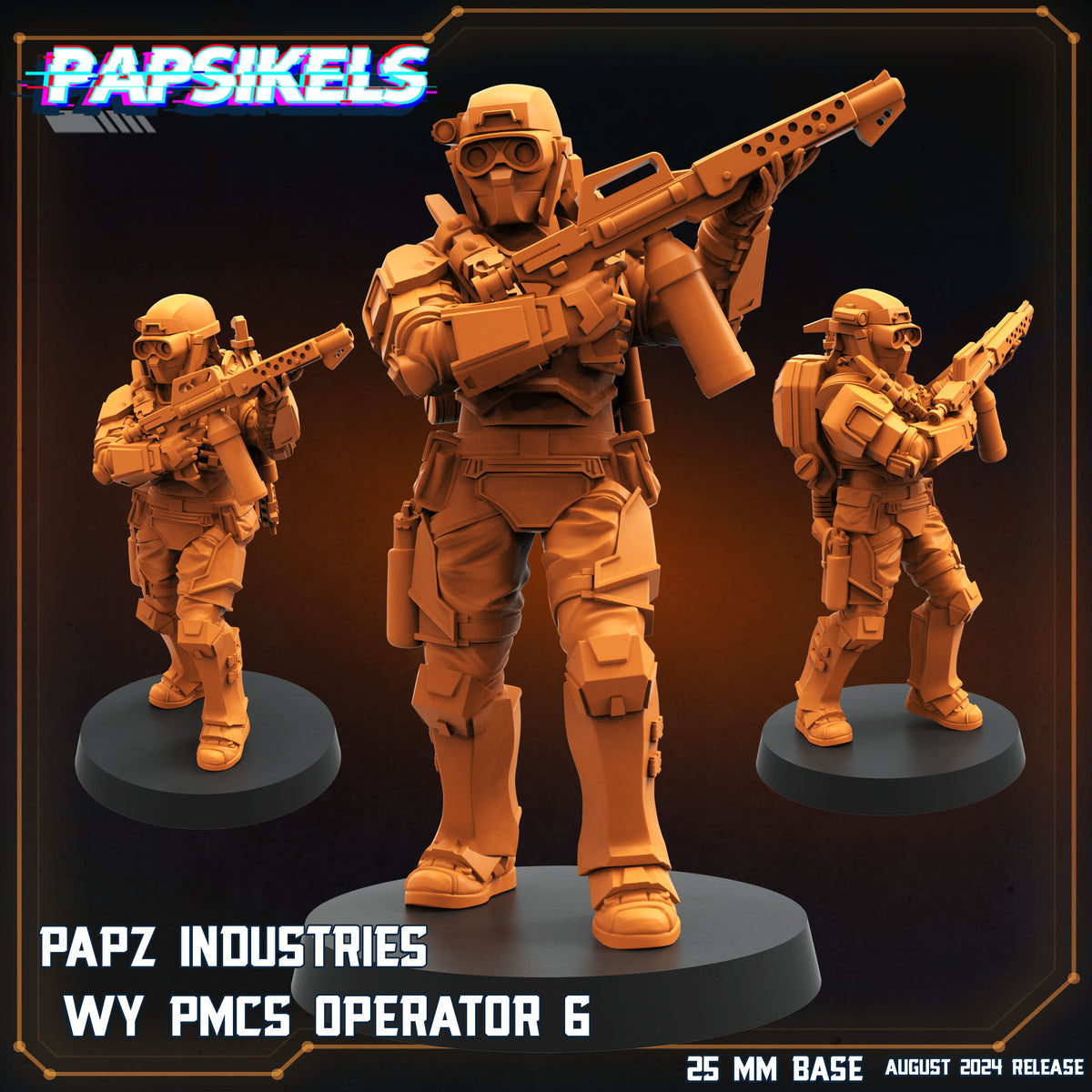 pap-2408s13 PAPZ INDUSTRIES WY PMCS OPERATOR 6 – サベージランドミニチュア