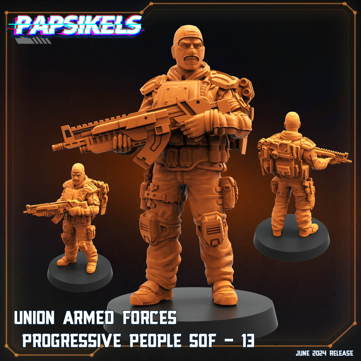 pap-2406s24 UNION ARMED FORCES PROGRESSIVE PEOPLE SOF 13 – サベージランドミニチュア