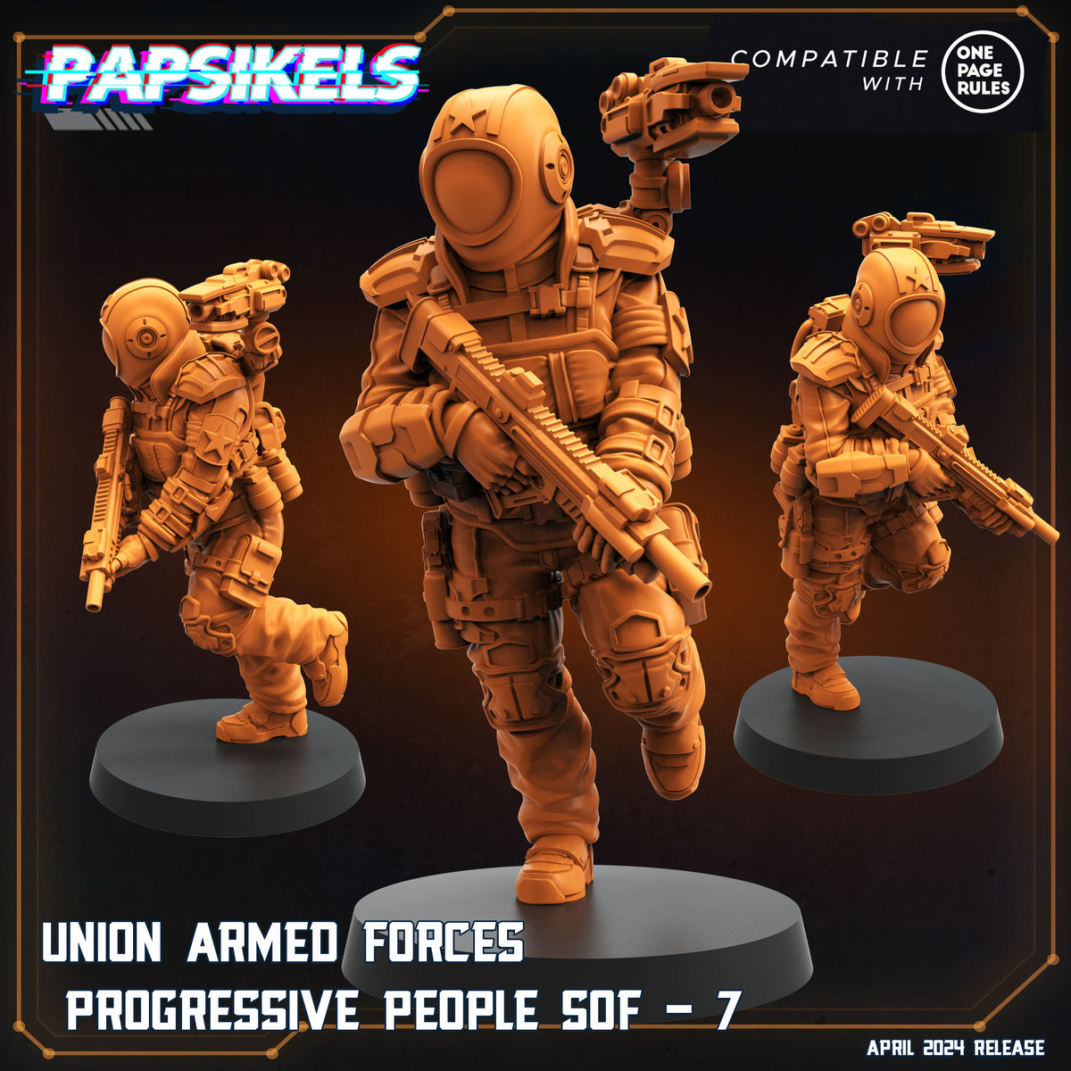 pap-2404s27 UNION ARMED FORCES PROGRESSIVE PEOPLE SOF 7 – サベージランドミニチュア