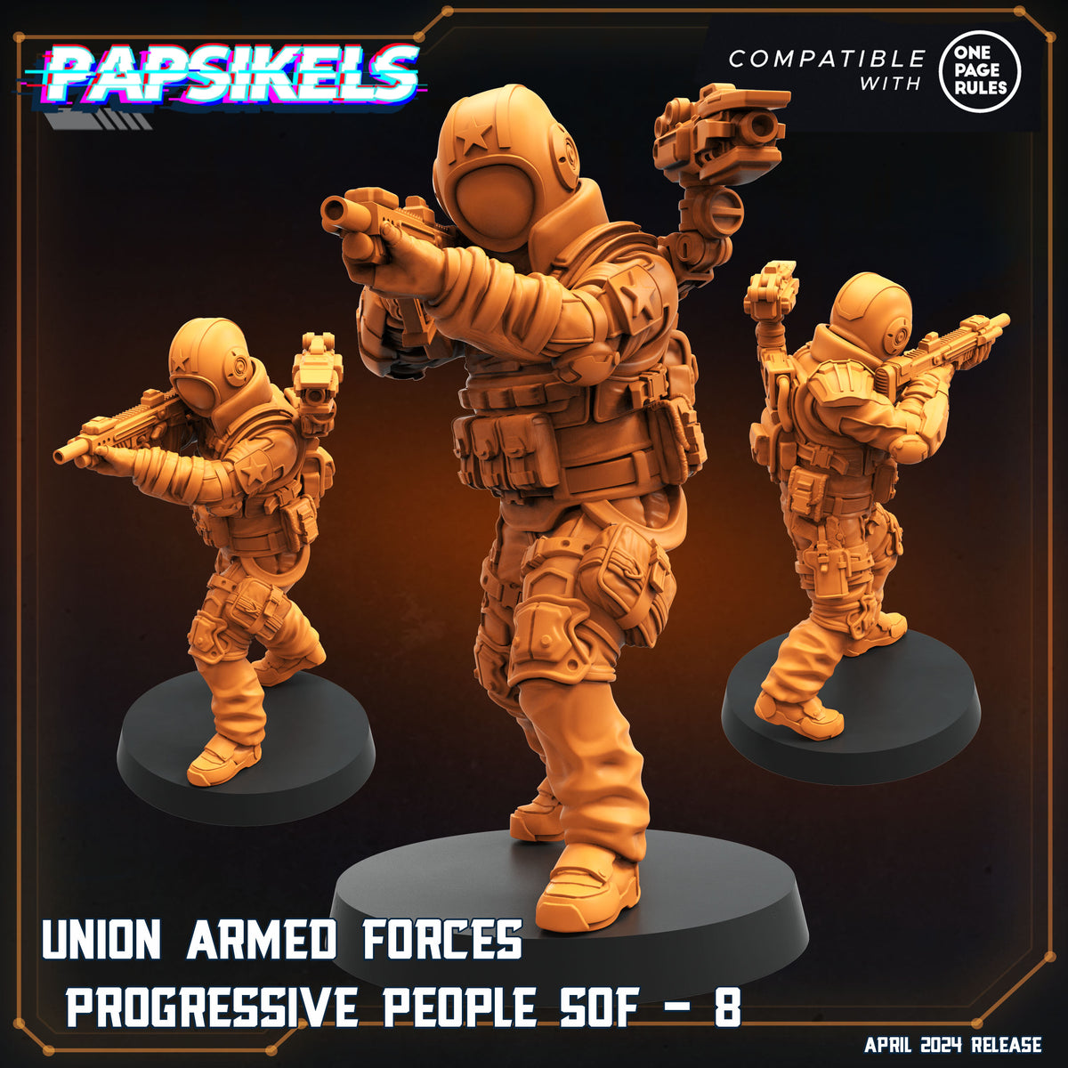 pap-2404s28 UNION ARMED FORCES PROGRESSIVE PEOPLE SOF 8 – サベージランドミニチュア