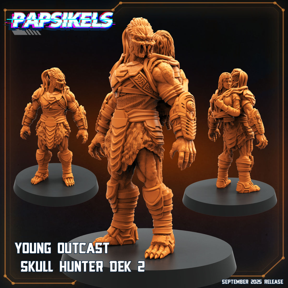 pap-2509s26 YOUNG OUTCAST SKULL HUNTER DEK 2 – サベージランドミニチュア