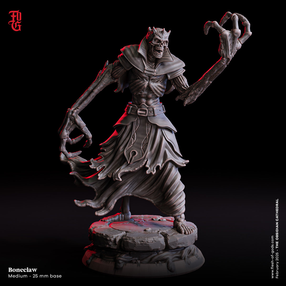 Fog-250203 Enemy - Boneclaw – サベージランドミニチュア