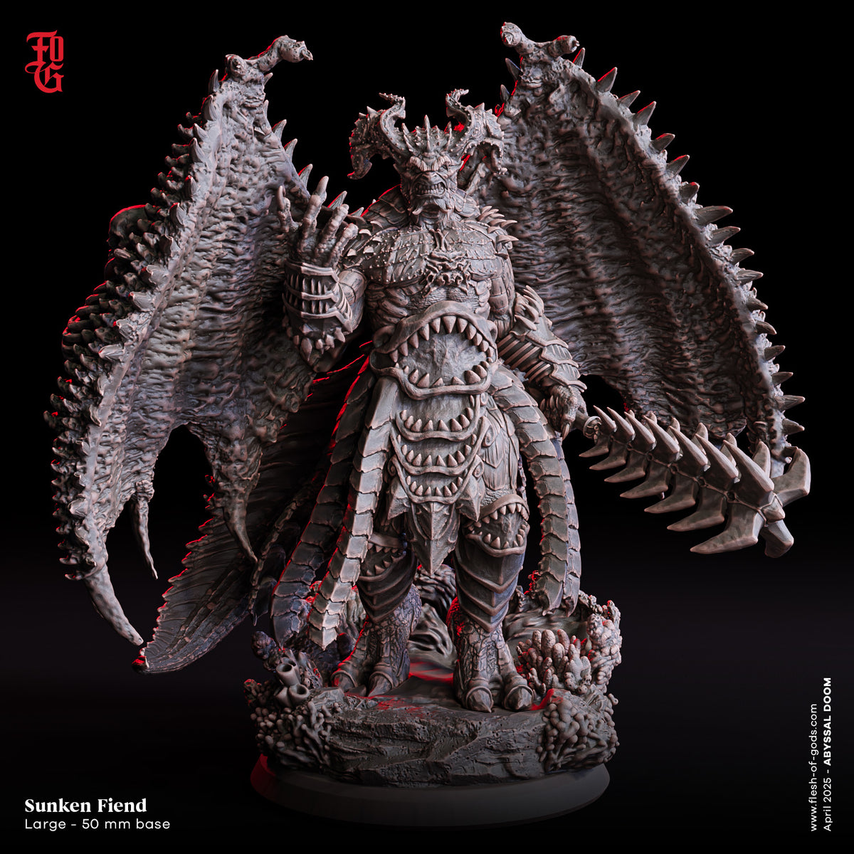 Fog-250416 Enemy - Sunken Fiend – サベージランドミニチュア