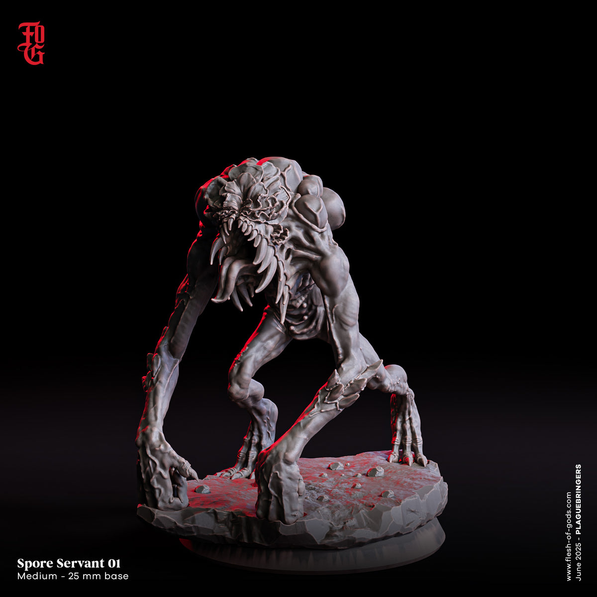 Fog-250613 Enemy - Spore Servant 1 – サベージランドミニチュア