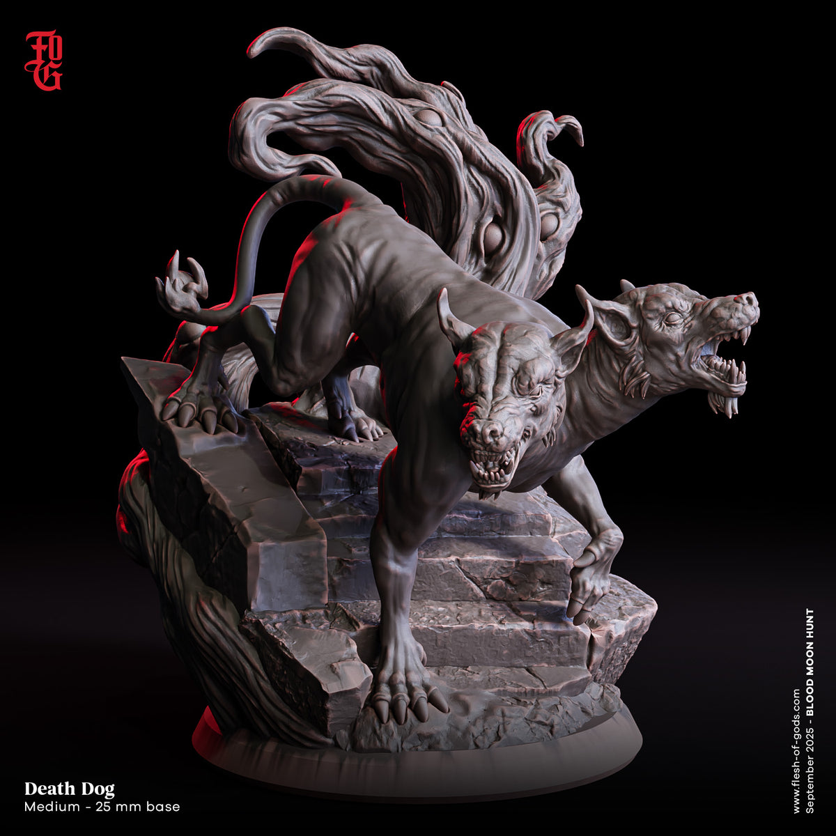 Fog-250910 Enemy - Death Dog – サベージランドミニチュア