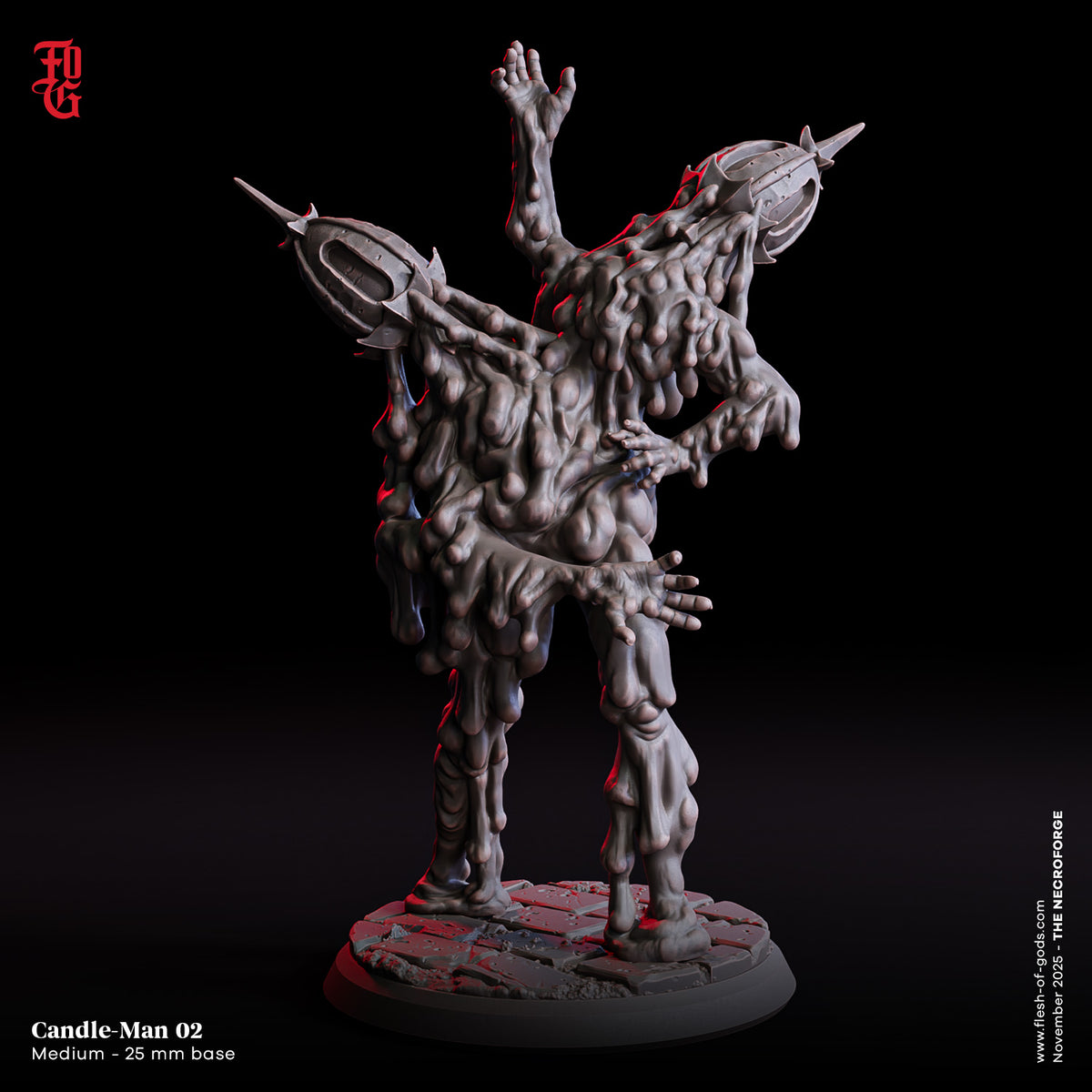 Fog-251105 Enemy – Candle-Man 2 – サベージランドミニチュア