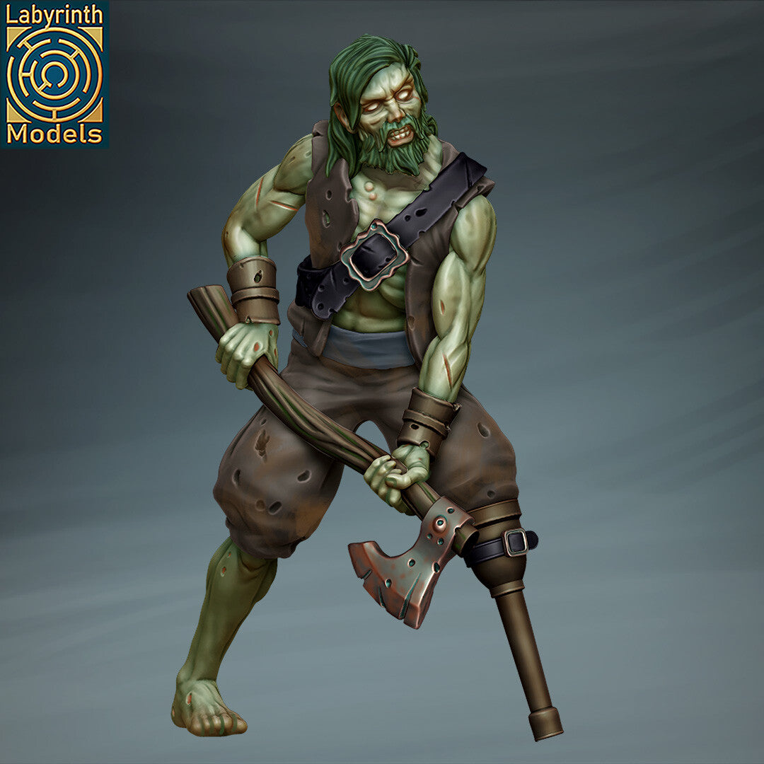 Laby-250211 Sea Zombie 6 – サベージランドミニチュア