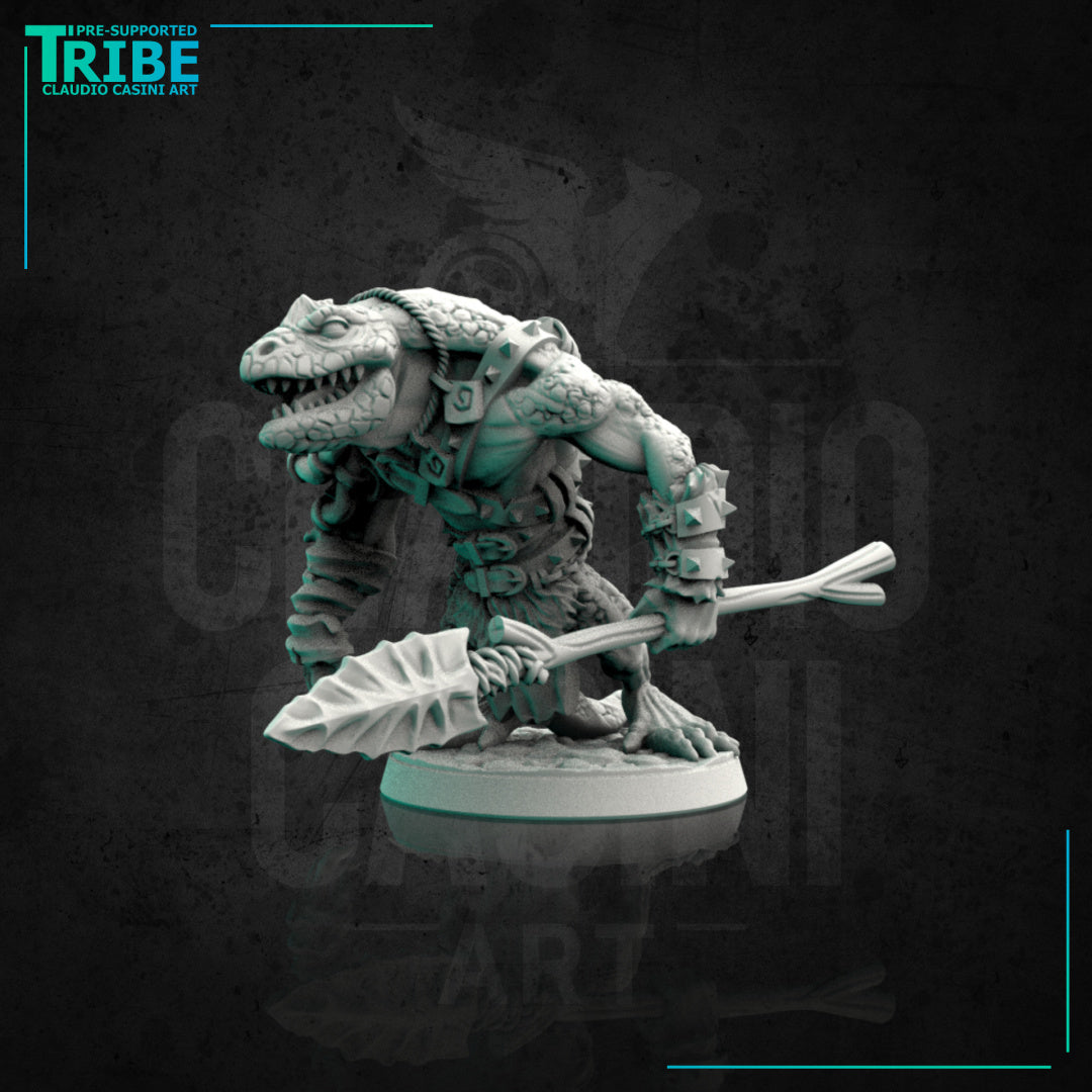 Cca-ks0202 troglodyte with spear – サベージランドミニチュア