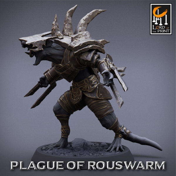 Lop-230316 Infantry Rat Berserk Warcry – サベージランドミニチュア