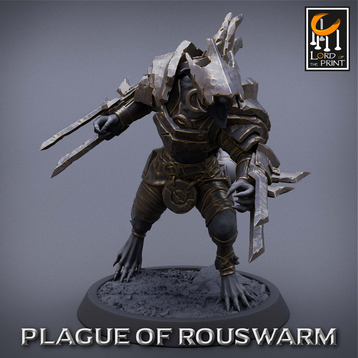 Lop-230315 Infantry Rat Berserk Walk – サベージランドミニチュア