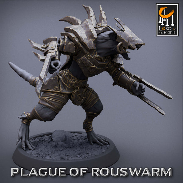 Lop-230315 Infantry Rat Berserk Walk – サベージランドミニチュア