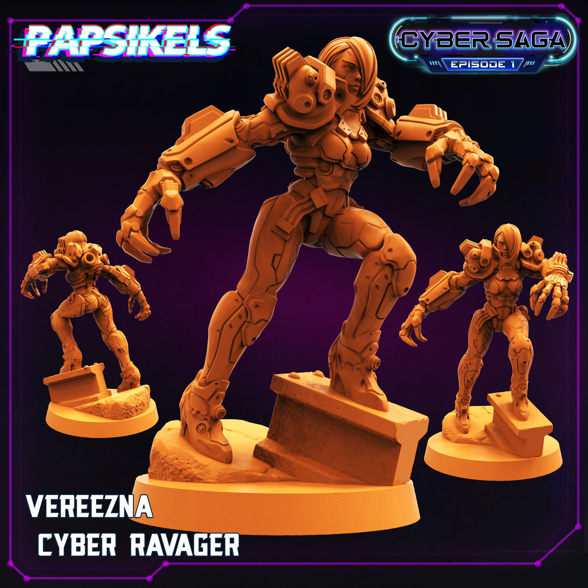 Pap-cybr135 VAREEZNA CYBER RAVAGER – サベージランドミニチュア