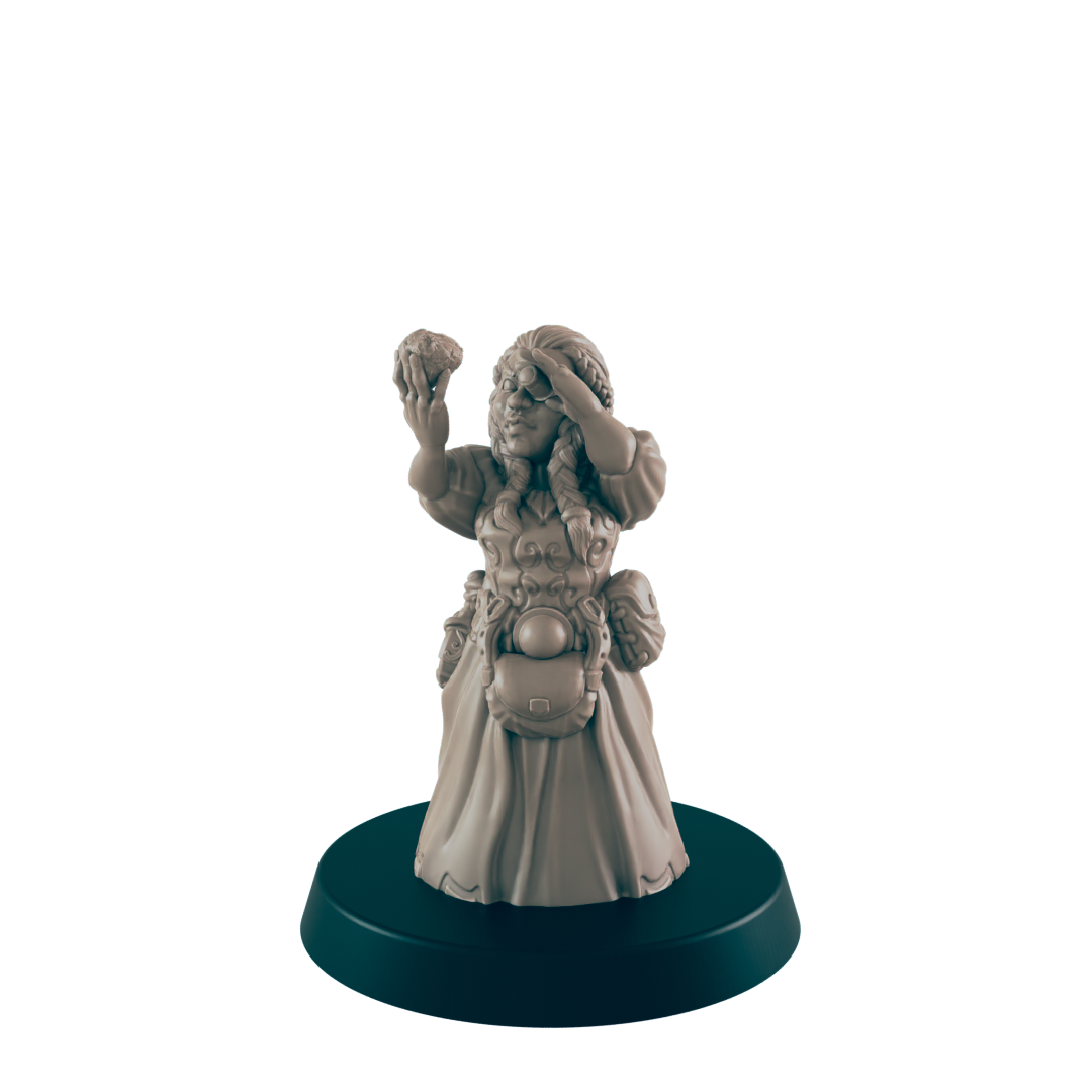 E3d-efm18 DWARVEN FEMALE SHOP KEEPER – サベージランドミニチュア