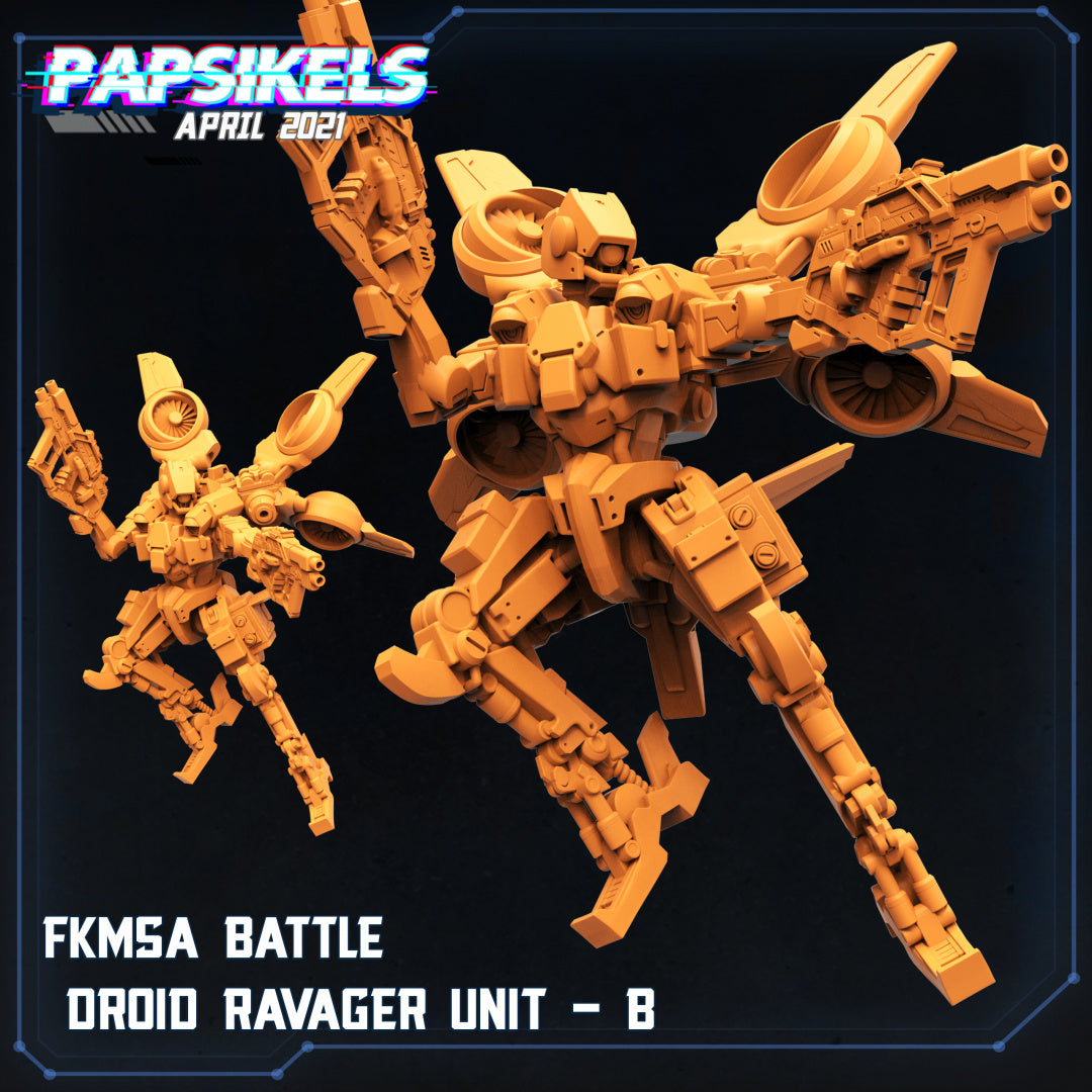 pap2104c07 fukimasa battle droid ravager unit b – サベージランドミニチュア